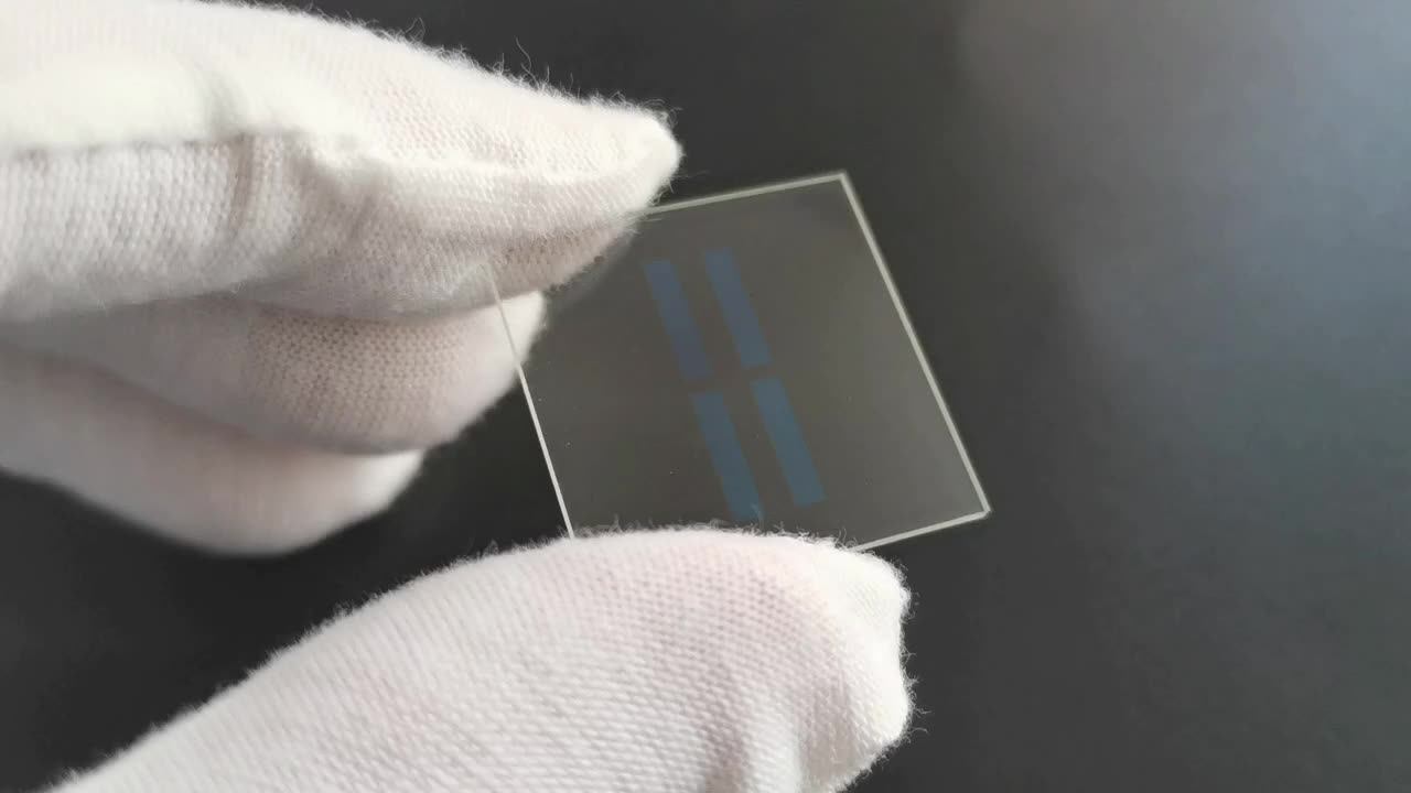 Ito Fto Conductive Coated Etched Glass 8ohm 0.7mm 0.5mm 1.1mm 0.3mm 2 ...