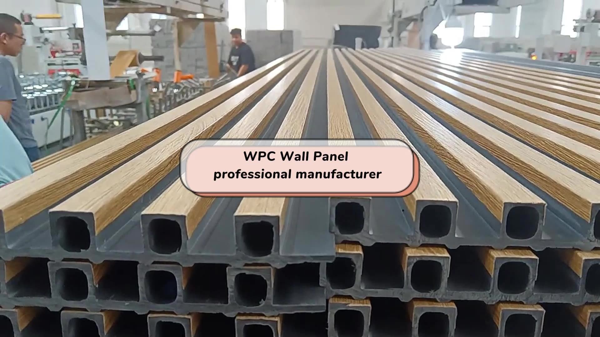 Waterproof Wpc Wall Panel Pvc Film Wood Plastic Wpc Ceiling Slat ...