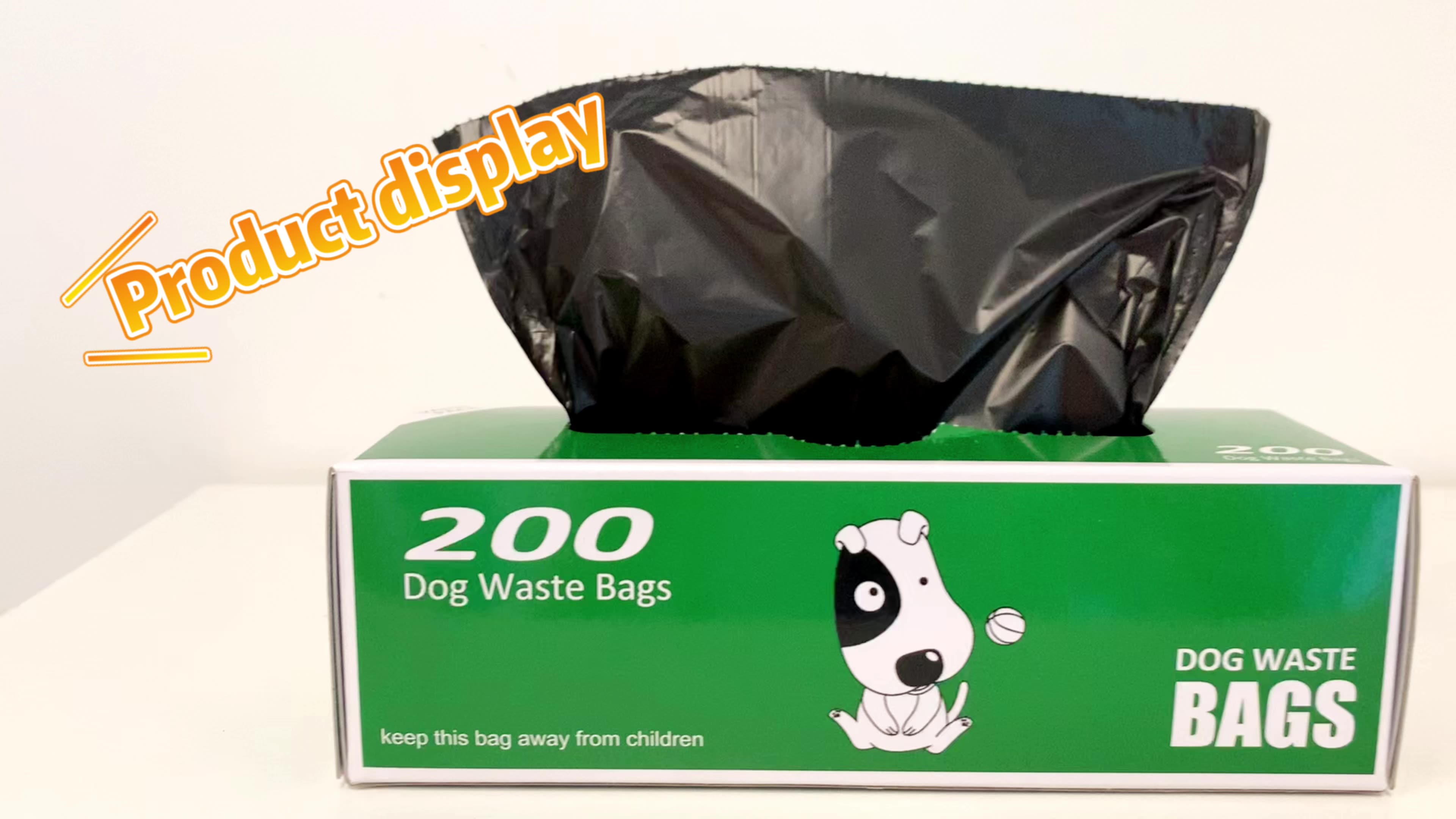 Custom Large Roll Pet Poop Waste Disposal Bags Eco-friendly Biodegradable Dog Trash Bags ...