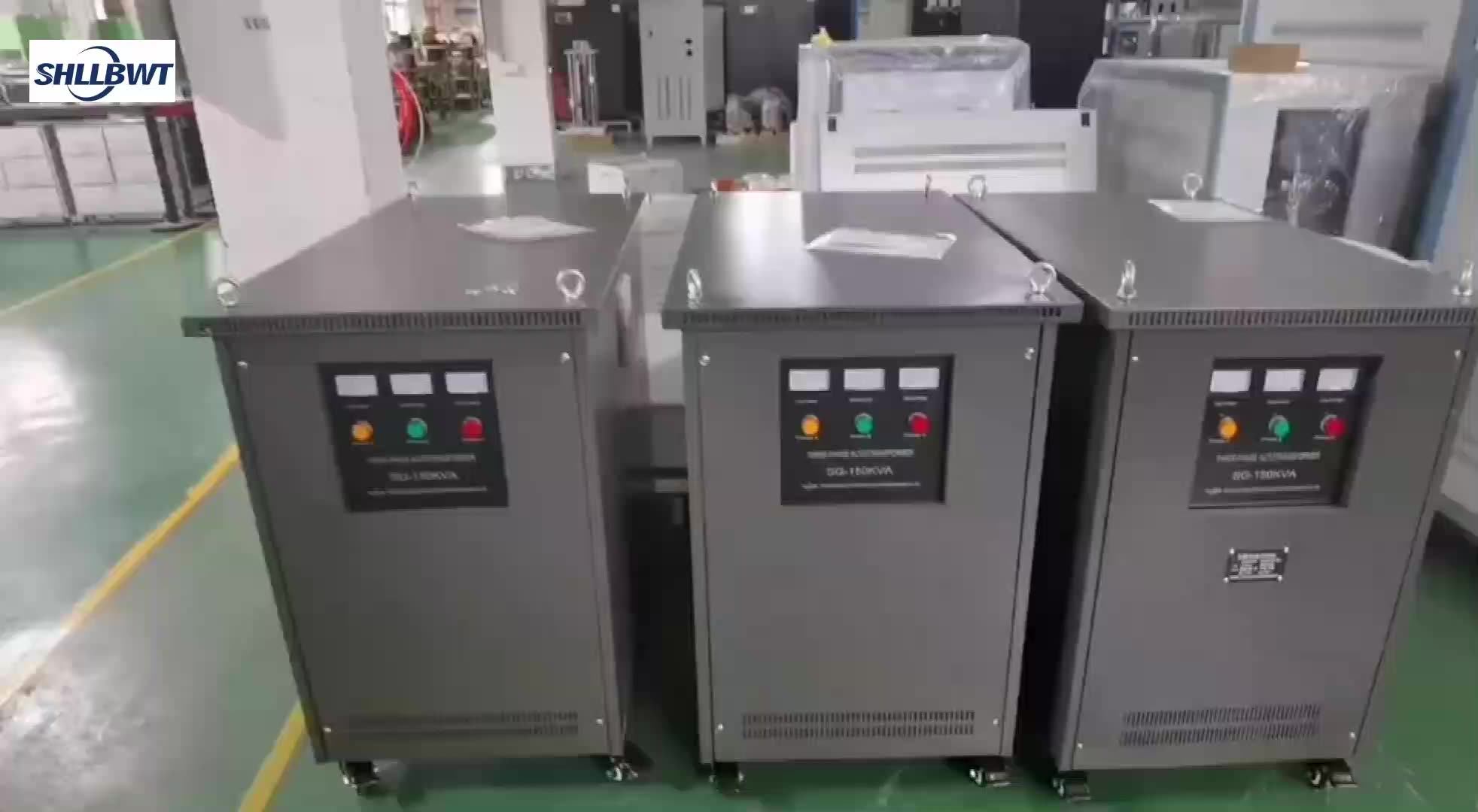 60kva Three Phase Step Up Transformer 220v To 380v Used For Cnc ...