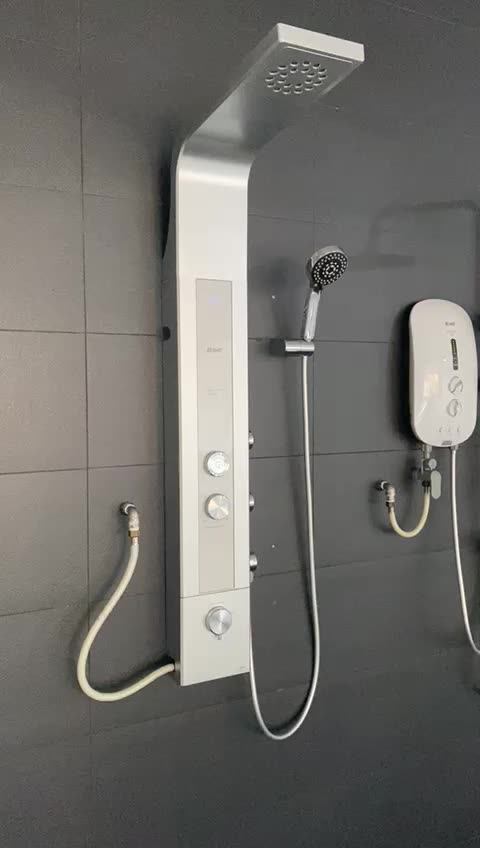 New Smart Revo I Series Tankless Electric Water Heater Rose Gold Color ...