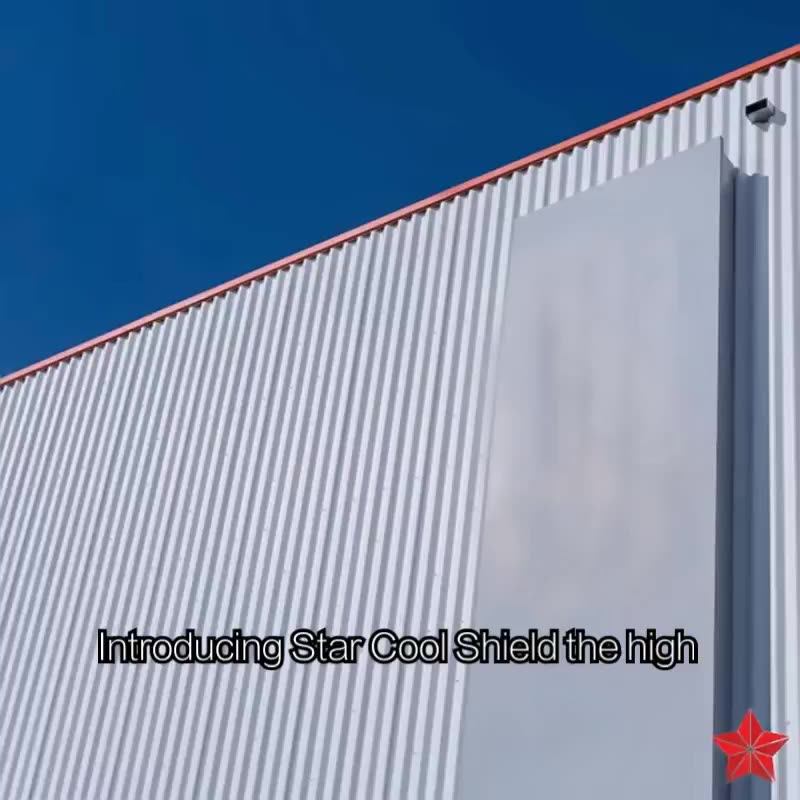Industrial Cool Roof Coating High Albedo Heat Reflective Energy Saving ...