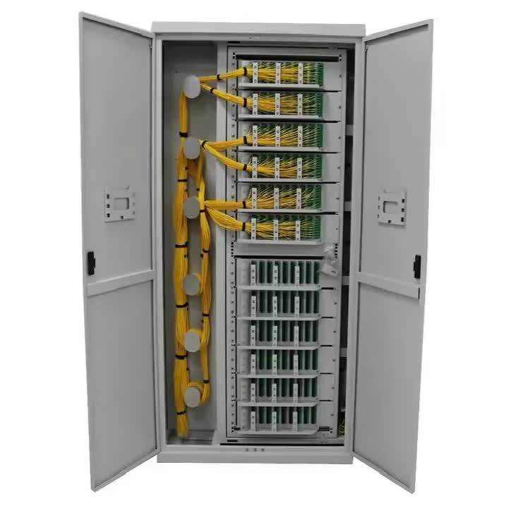 19' 42u Indoor Cabinet Fiber Optical Distribution Frame Network Cabinet ...