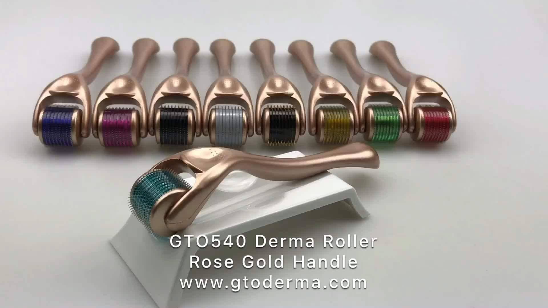Gold Derma Roller - Buy Derma Roller,Micro Needle Roller,Dermaroller ...