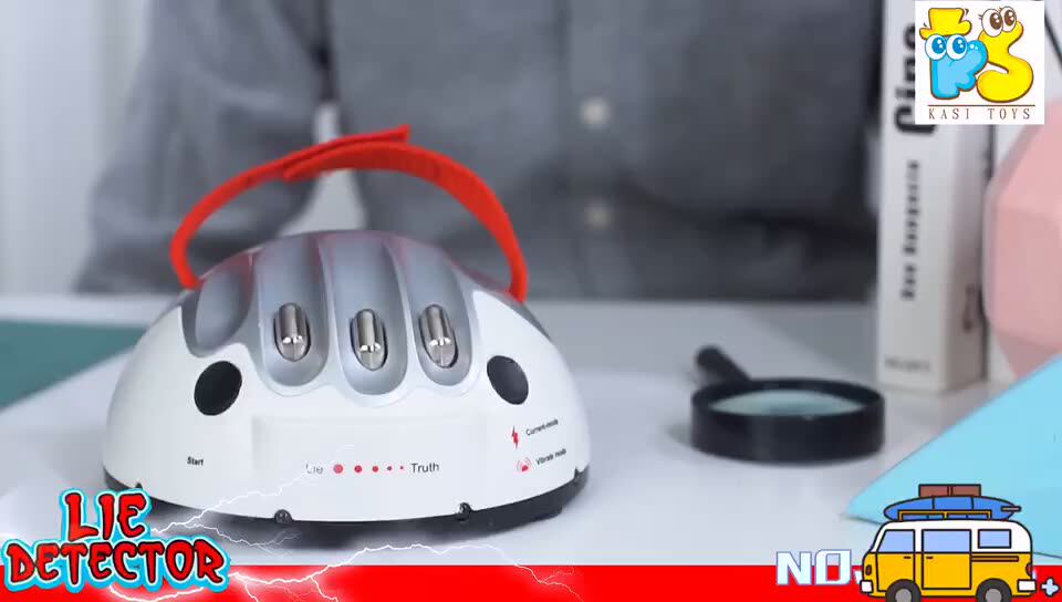 Kids Educational Polygraph Test Toy Heartbeat Lie Detector Intelligent ...