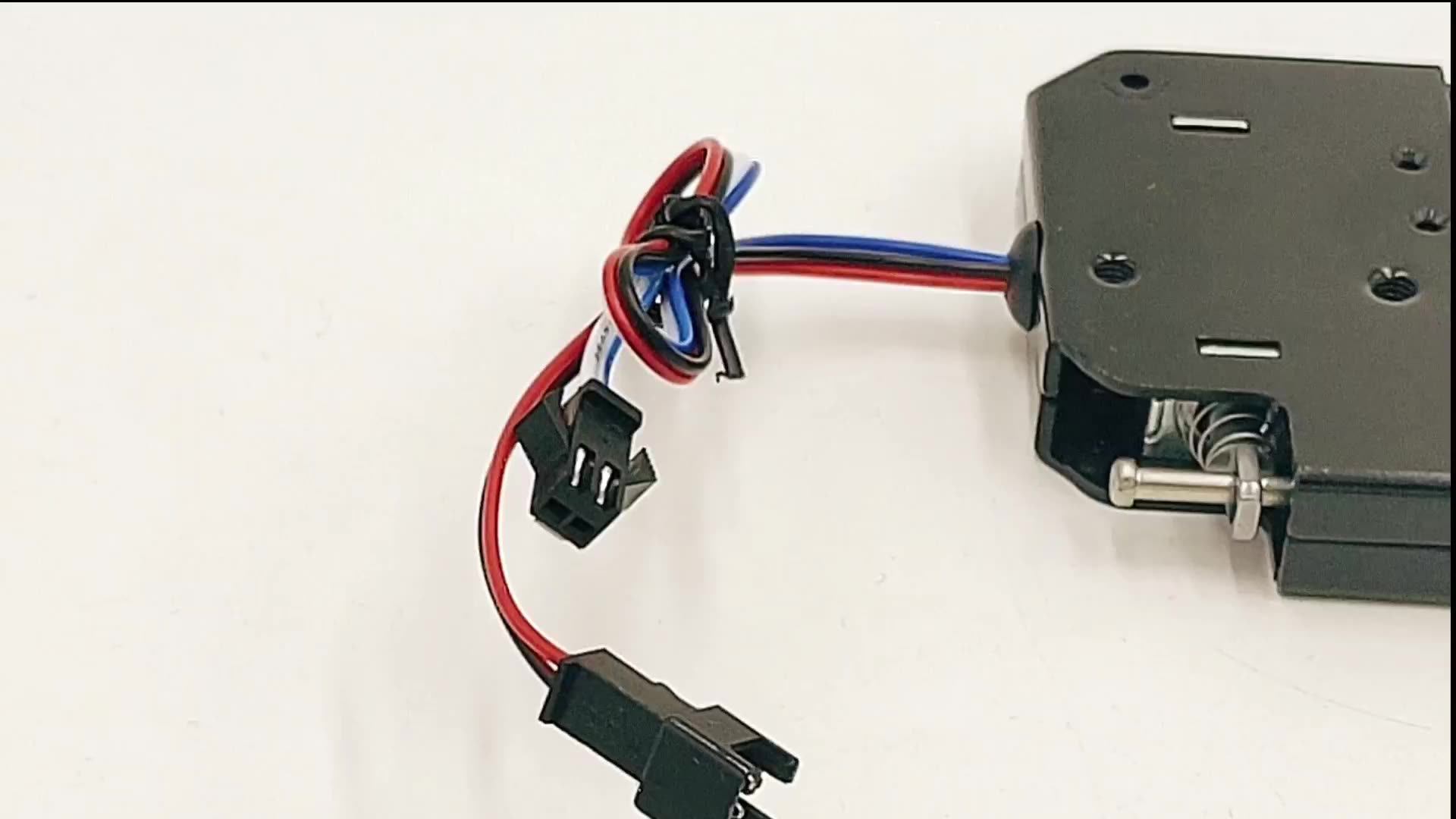 Homtr Dc12v Electromagnetic Lock Motor Latch Locks For Lockers Electric ...