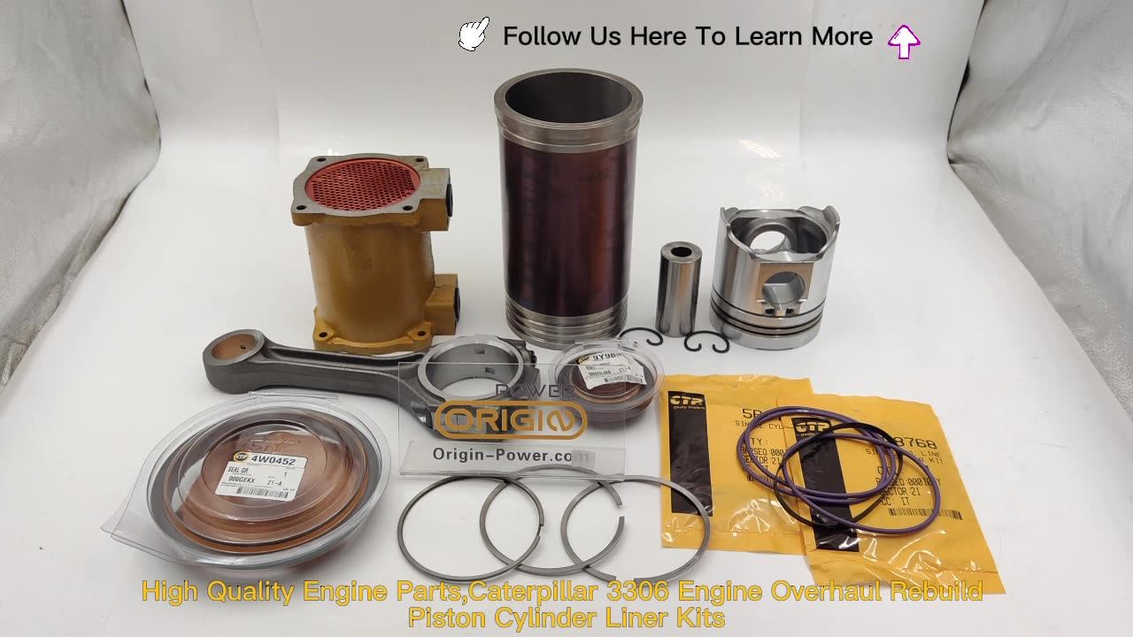 3306 Engine Rebuild Kit 3304 3306 Piston 8n3102 1654262 3116 3126 3406 ...