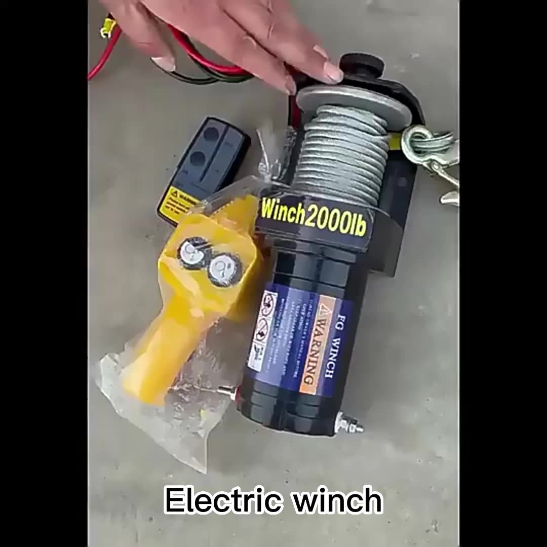 Factory Truck Winche Electrico Para 4x4 Winche 12000 Lb 12 V Winch ...