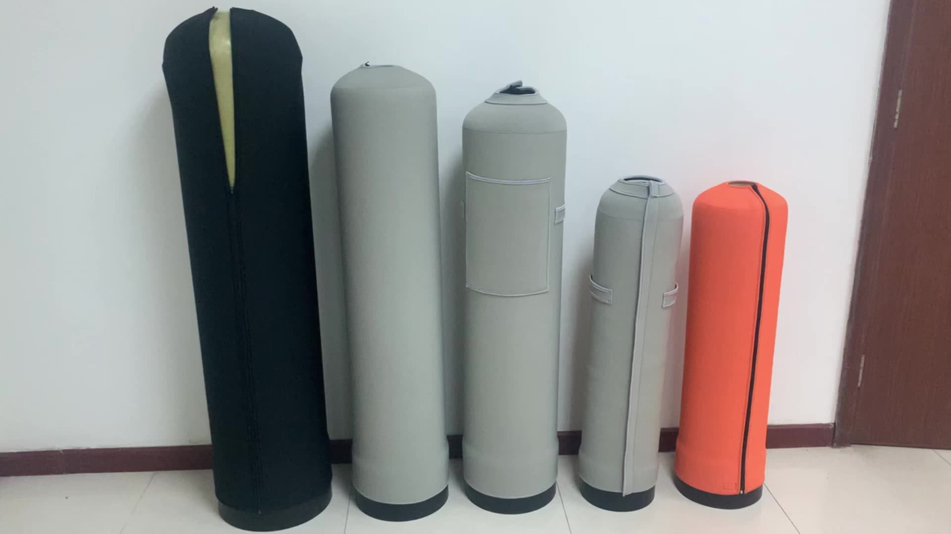 Frp Plastic Pressure Vessel Water Filter Tank Jacket / Cover With Logo ...