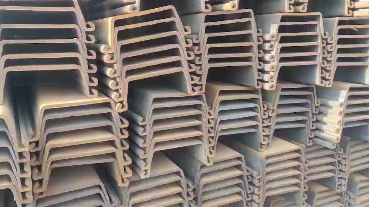 Z-profile Steel Sheet Piles Astm 690 Cold Rolled Steel Sheet Pile Z ...