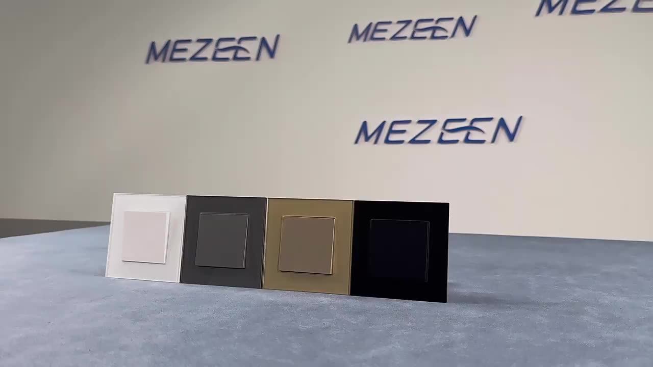 European Standard Wall Decor Light Switch And Socket Tempering Glass ...