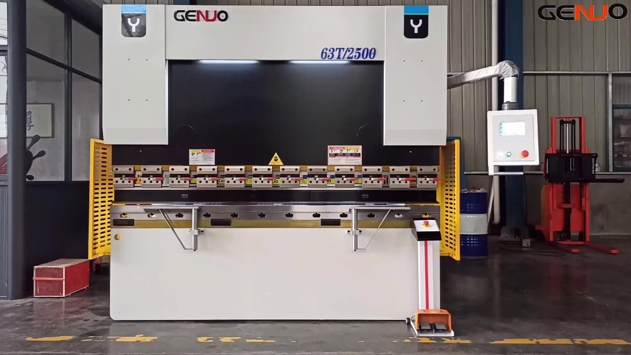 Genuo High Safety Standard Cnc Hydraulic Press Brake With Delem Da-53t ...