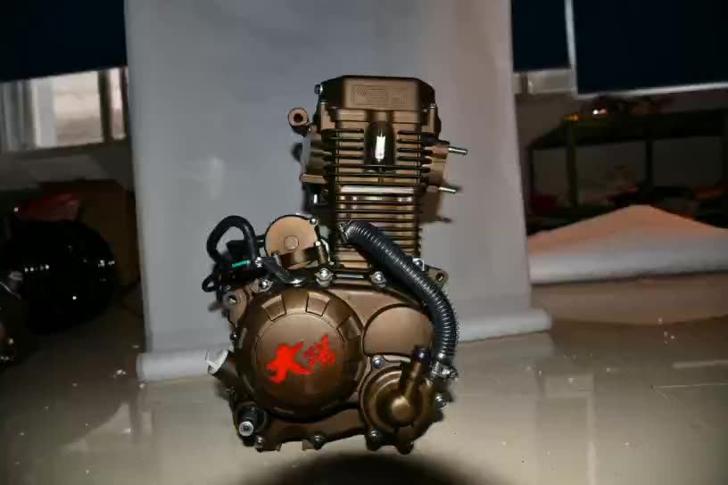 Dayang 300cc Motorcycle Engine Assembly Single Cylinder Four Stroke ...