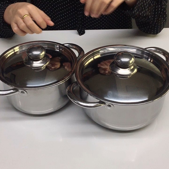 Kitchenware Products Kitchen Pot Set Stainless Steel Cooking Pot Set ...