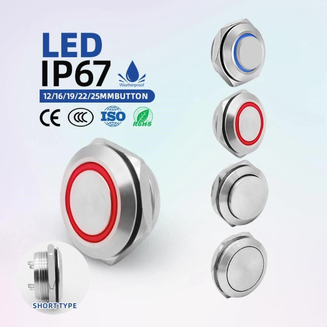 Benlee Stainless Steel Push Button 1no Switch Momomtary Function 22mm Hotselling Oem Made In ...