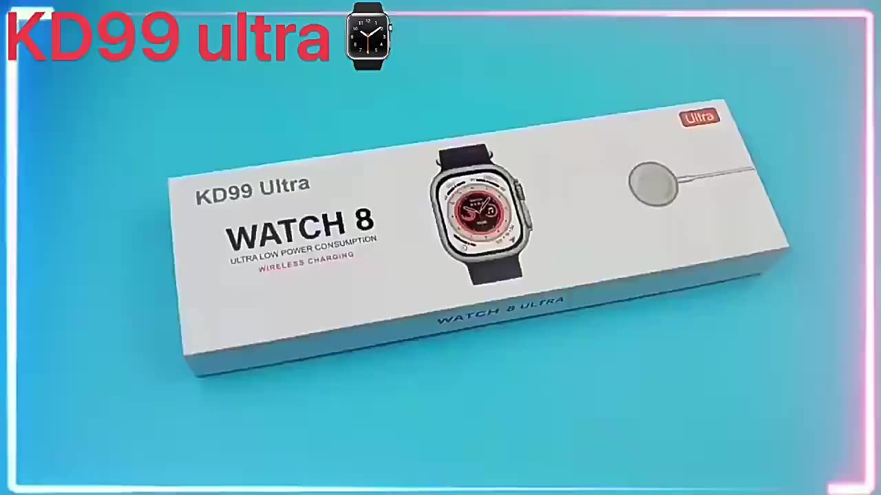 Kd99 Ultra Smartwatch 2024 Sports Men Women S8 Watch Fitness Tracking ...