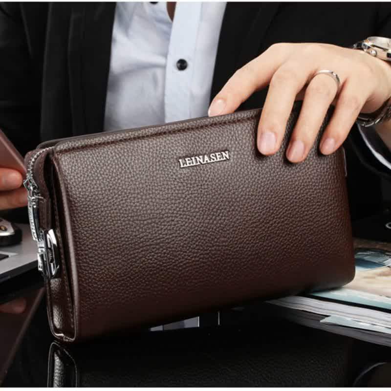 Men's Hand Bag Password Lock Anti-theft Clutch Bag Business Casual ...