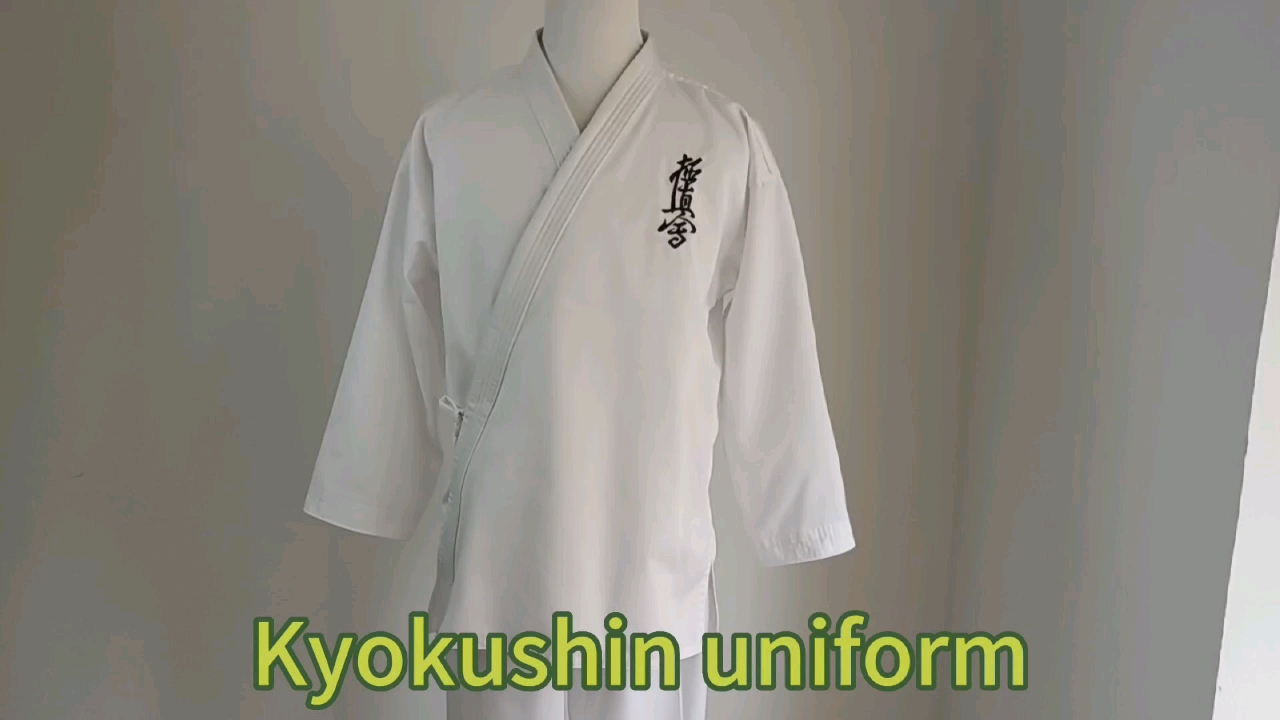White Kyokushin Karate Uniform,Karate Kimono Gi - Buy Kyokushin Kimono ...