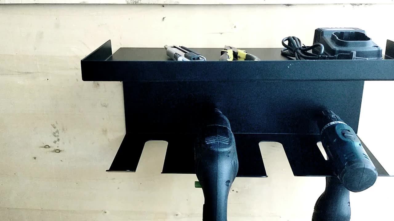 Jh-mech Metal Shelf Utility Racks Shelves For Garage Storage Pegboard ...