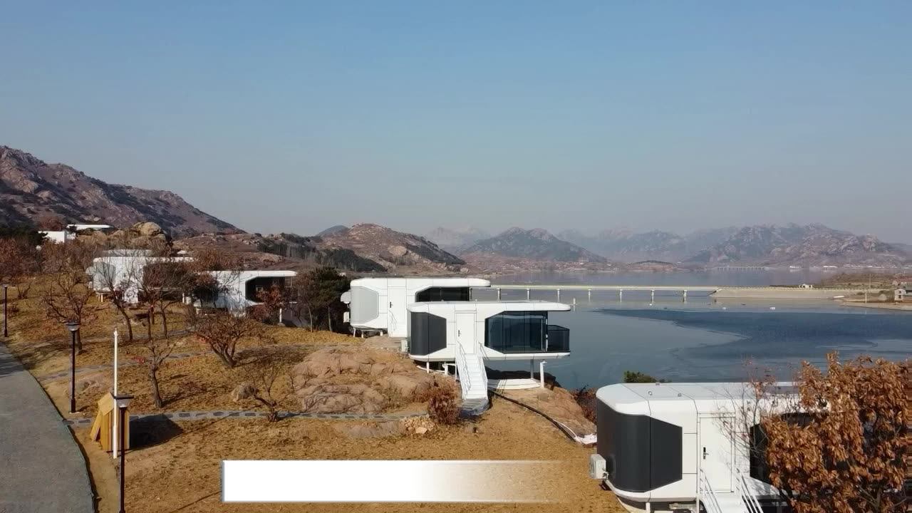 Modern Design Space Capsule Container House Portable Mobile Home Prefab ...