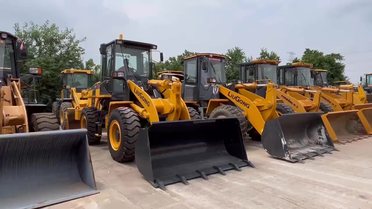 Guangxi Liugong Origin 3 Ton Small Hydraulic Wheel Loader 835 835h ...