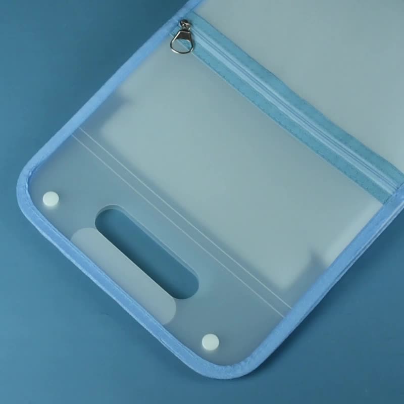 Waterproof A4 Size Transparent Document Bag 13 Pockets Accordion Expanding File Folder - Buy ...