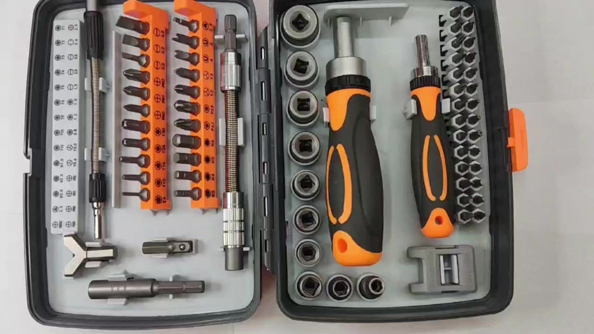 38 In 1 Multi Ratchet Screwdriver Socket Tool Set Mobile Tools ...