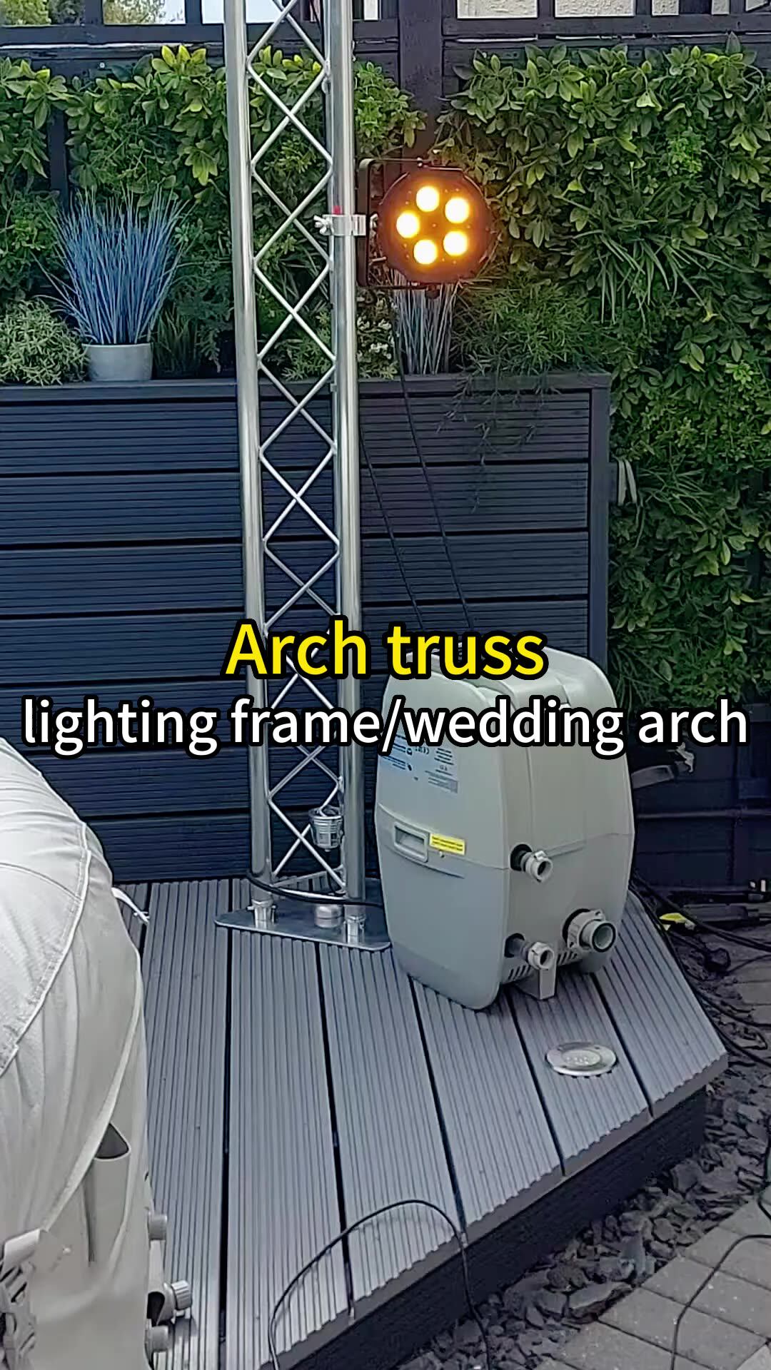 Global Folding Outdoor Party Truss Line Array Aluminum Girder Truss ...