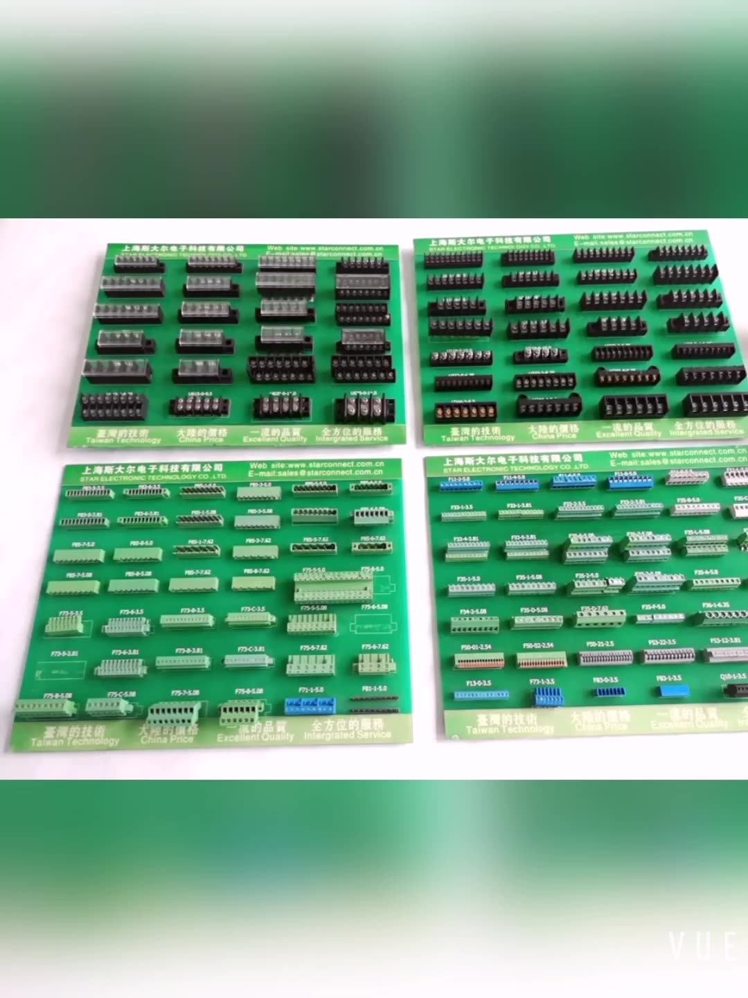 8 Pos 2.54mm Terminal Block Pcb Wire To Board - Buy Electronic Wire To ...