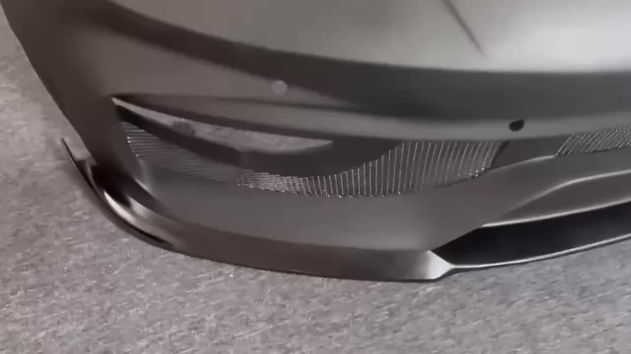 New Released Car Accessories Acp Style Body Kit Semi Carbon Fiber Car ...