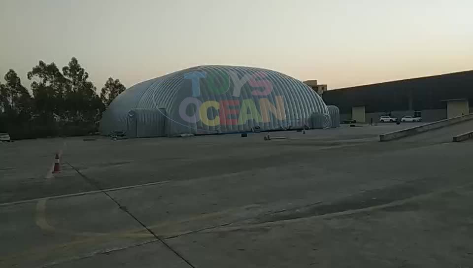 Huge Outdoor Inflatable Soccer Air Dome For Sport Event Storage Shelter ...