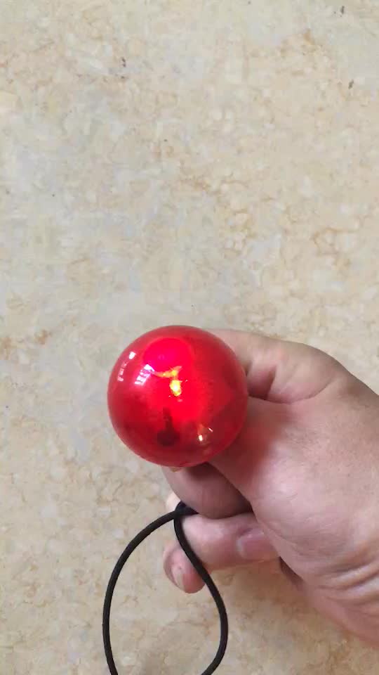 Wholesale Plastic Light Up Clown Nose Lights High Quality Red Nose