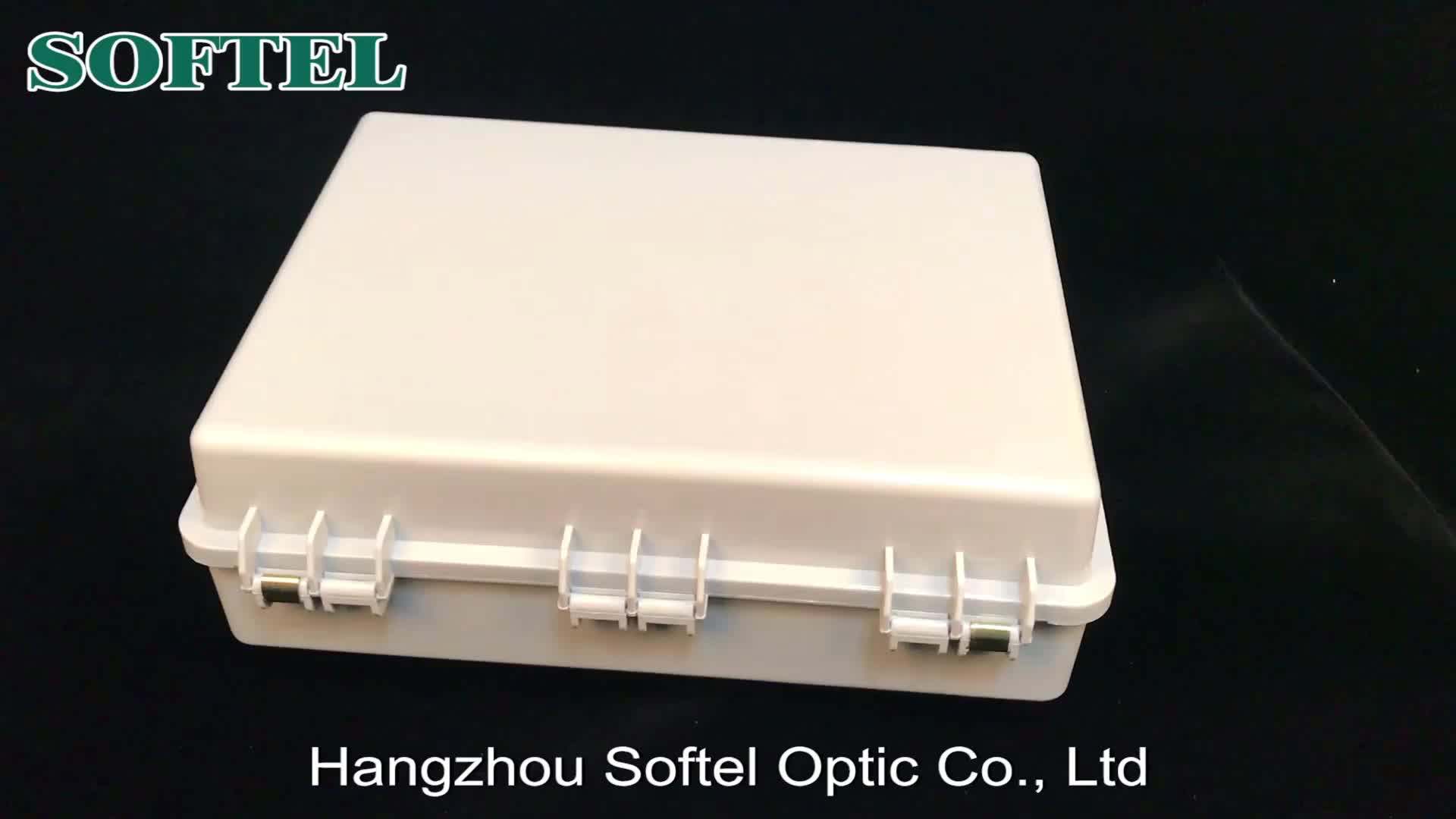 Wall-mounted And Pole-mounted Fiber Optic 2 Port Ftth Nap Terminal Box ...