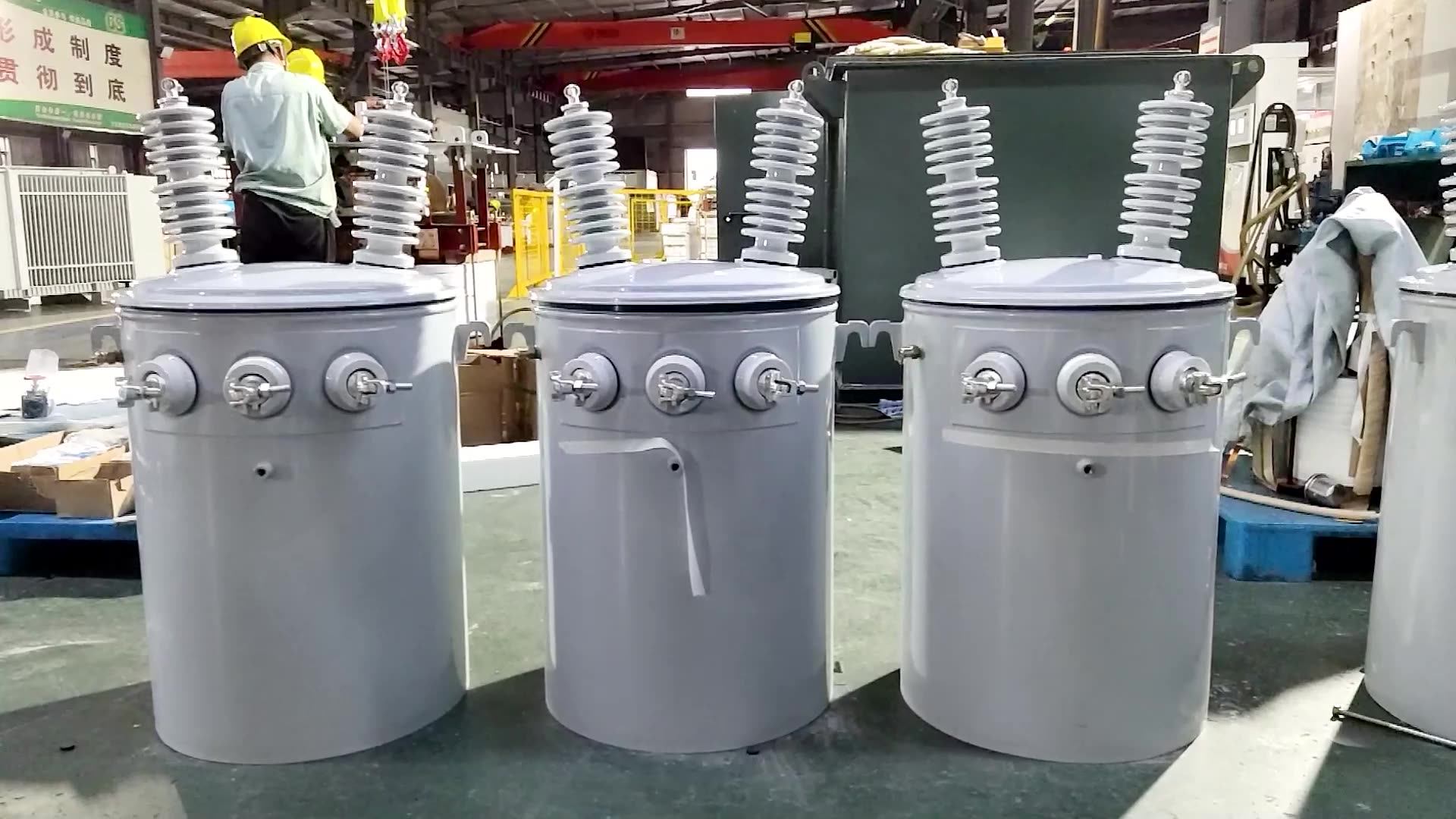 Transformer 50kva 75kva 100kva Single Phase Polemount Transformer ...