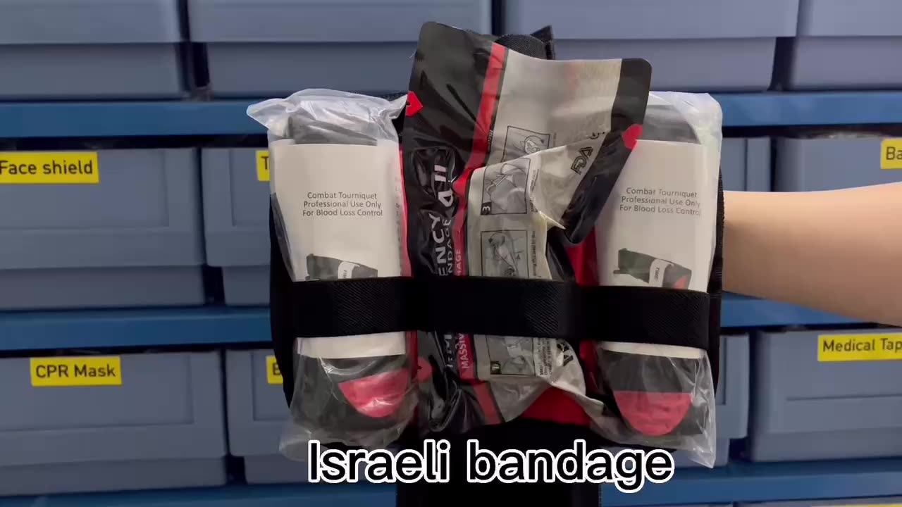 Tactical Field Tramedic Emergency Bandage 15cm Vaccum Wound Battle ...