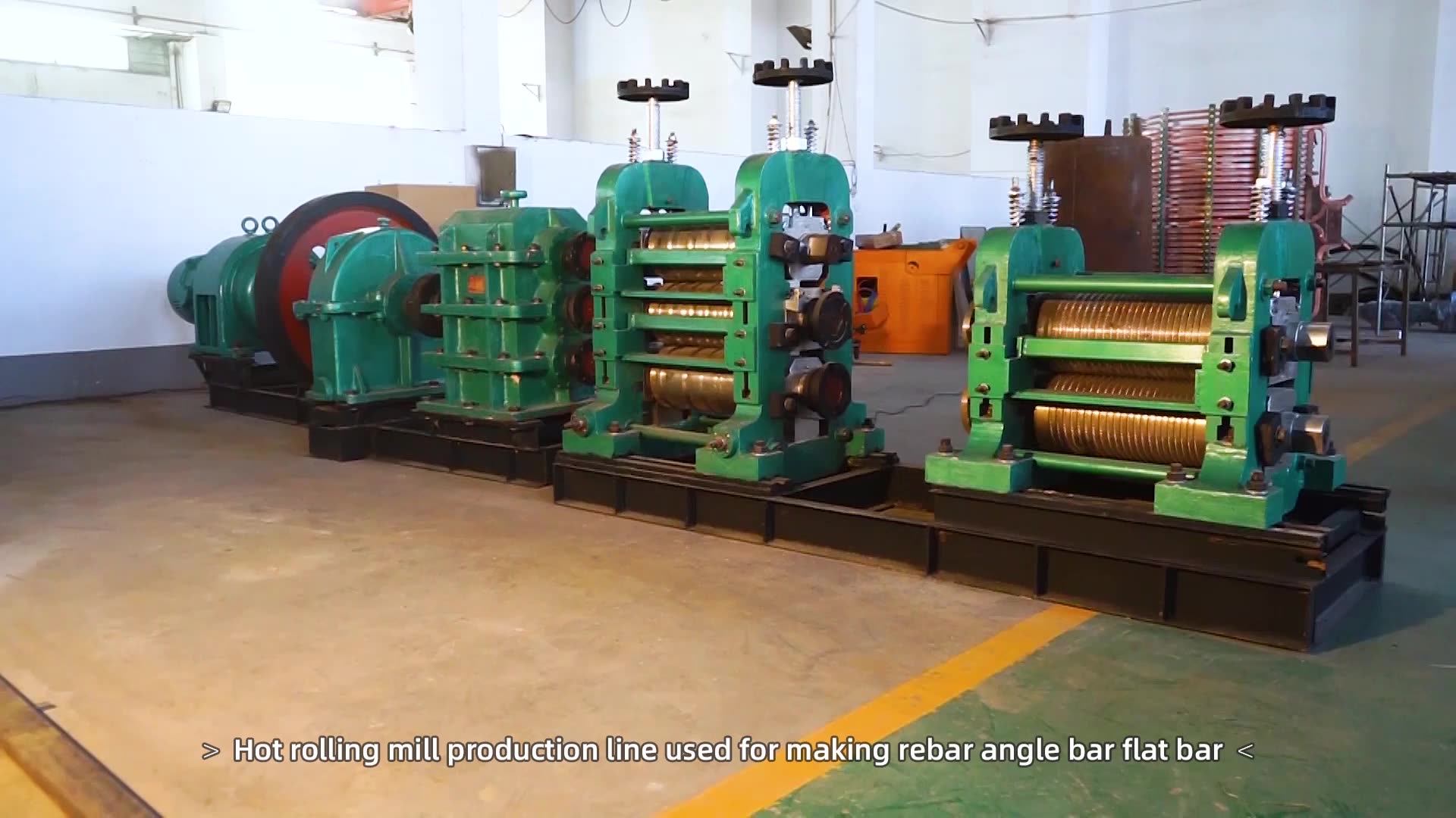 Htgp Automatic Steel Wire Rod Thread Rebar Hot Rolling Mills Industrial ...