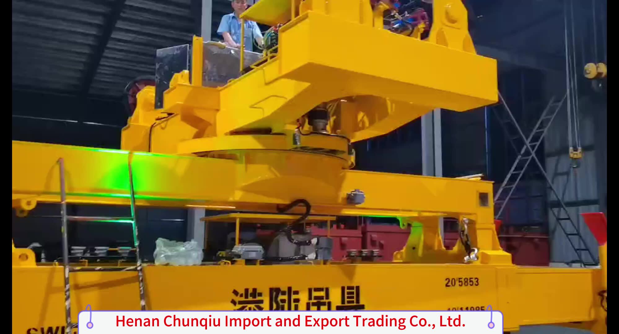 Large Special Purpose Tool Rotating Container Spreader Container ...