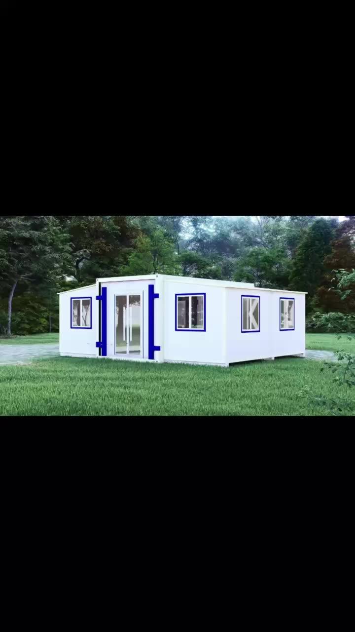 Waterproof 40ft 20ft Prefab Expandable Container House Insulated ...
