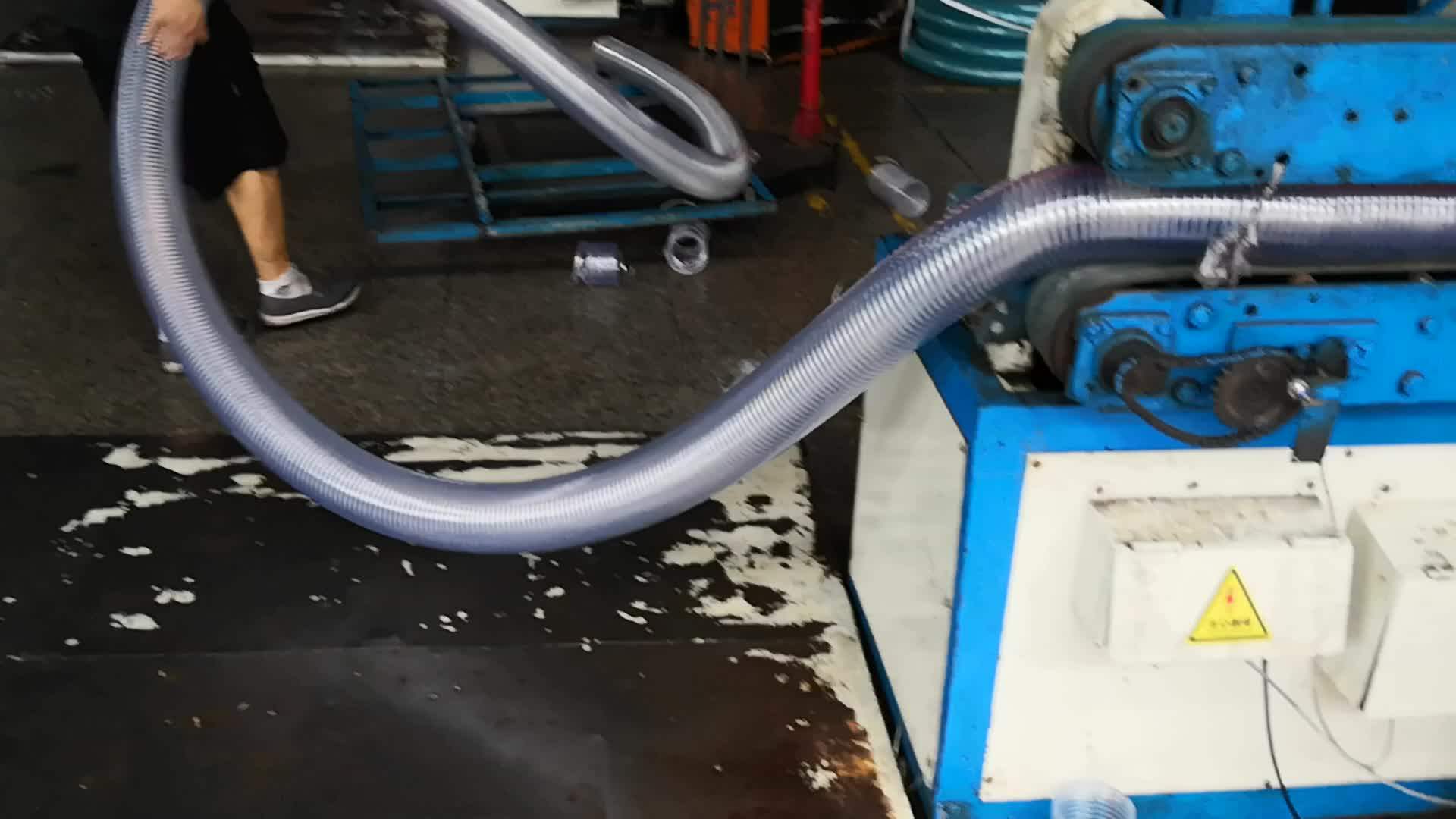 High Quality Anti-static Pvc Spiral Steel Wire Reinforced Hose Flexible ...