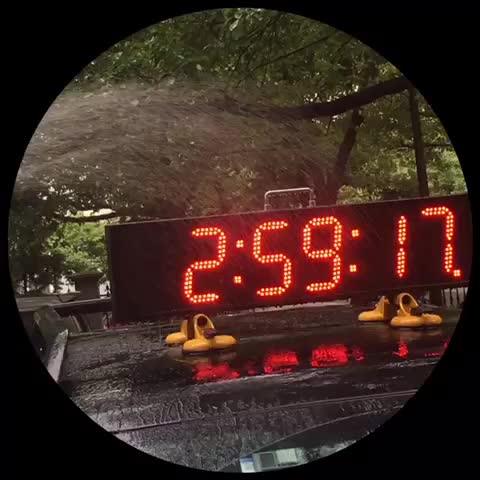 6 Inch Led Sports Timing Clock For Outdoor Sports Countdown/up Timer ...