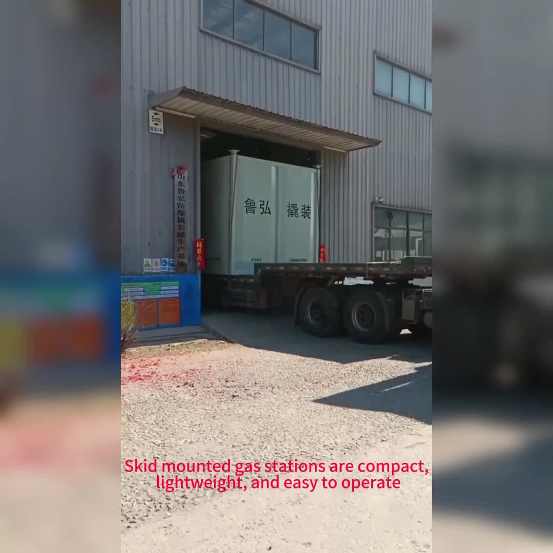 Chinese Brand Mobile Portable Container Gas Station Fuel Dispenser ...