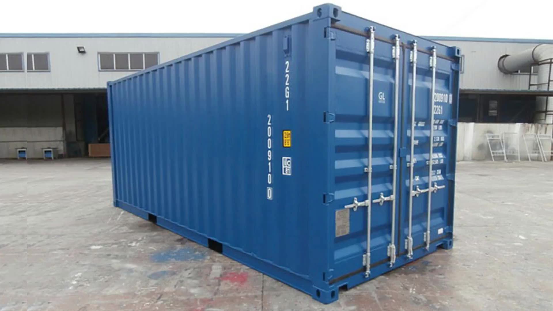 One Way Deliver To World Main Ports 20ft Dry Cargo Shipping Container ...