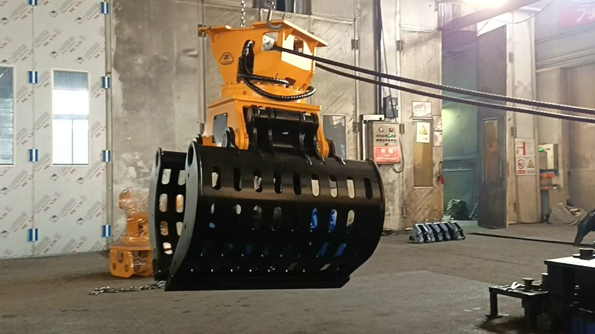 Digger Attachments Excavator Rotating Grabber For Sale - Buy Digger ...