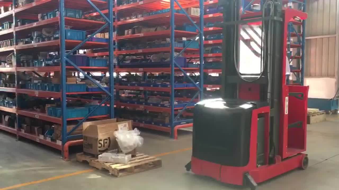 Man Up Electric Lift Picker Forklift Order Picker Forklift 1000kg - Buy ...