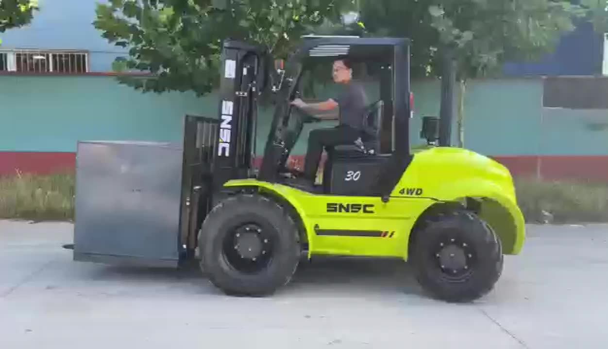 2.5 Ton 3 Ton 3.5 Ton 4 Ton 4x4 All Rough Terrain Diesel Forklift - Buy ...