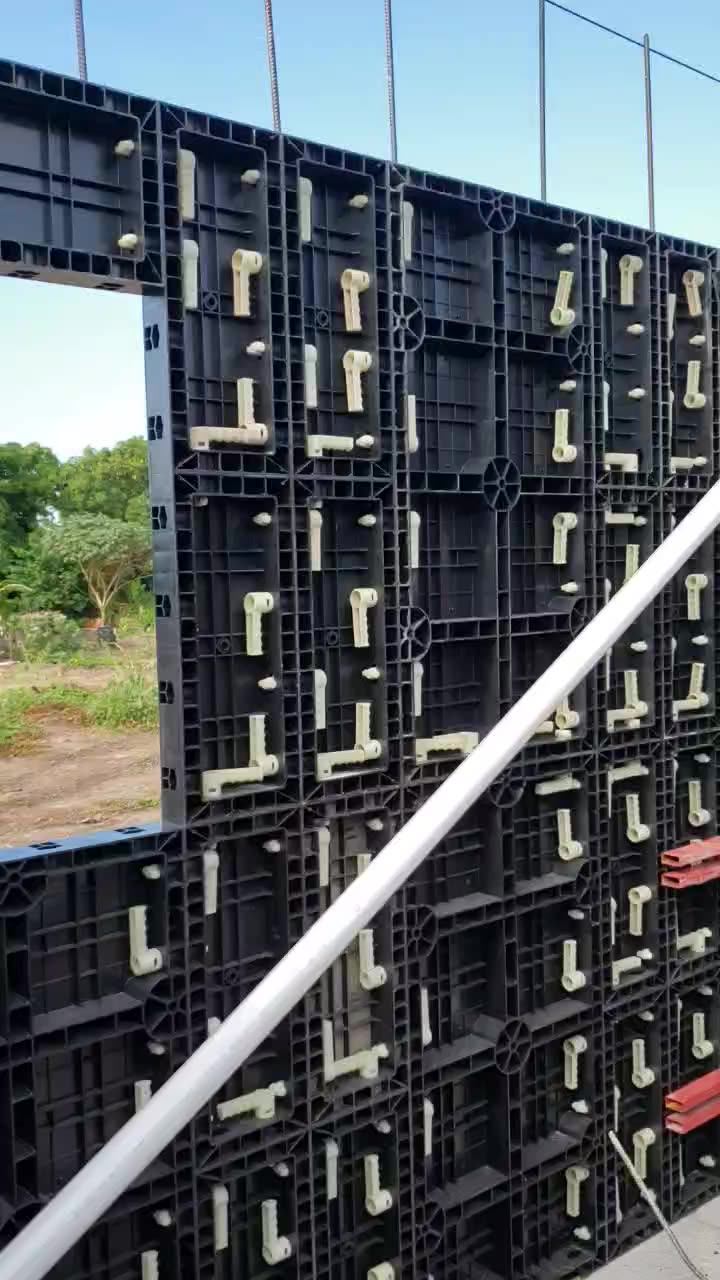 National Patent Vertical Plastic Formwork For Concrete Wall And Column ...