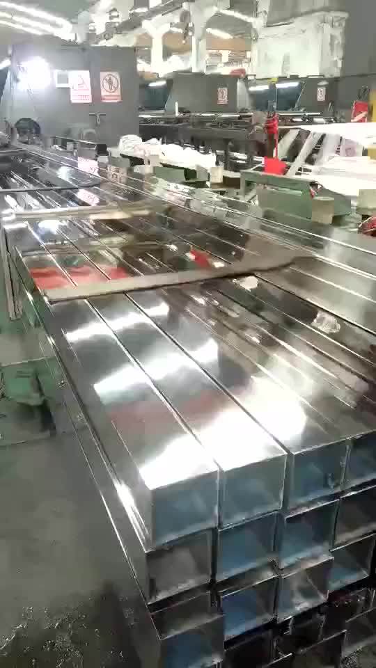 304 Stainless Steel Square U Channel Slot Tube For Handrail - Buy ...