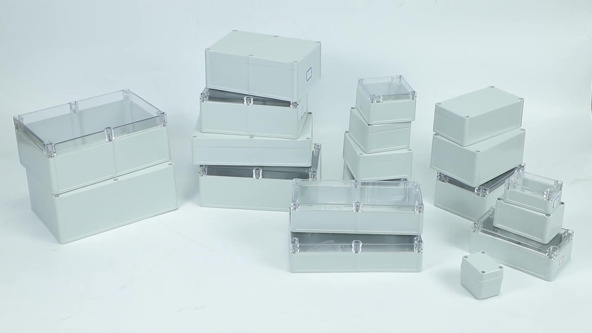 Wall Mounting Pp Plastic Waterproof/fireproof Enclosure With Ear For ...