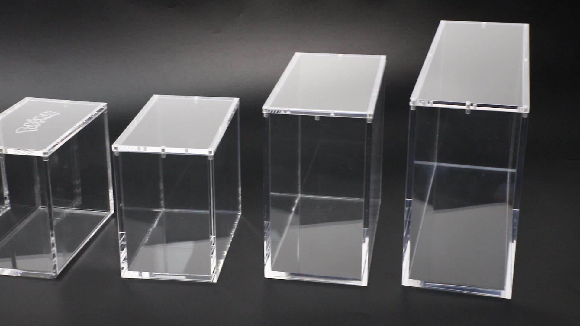 6 Inch 2 Pack Magnetic Protectors Acrylic Popmart Plastic Box Display ...