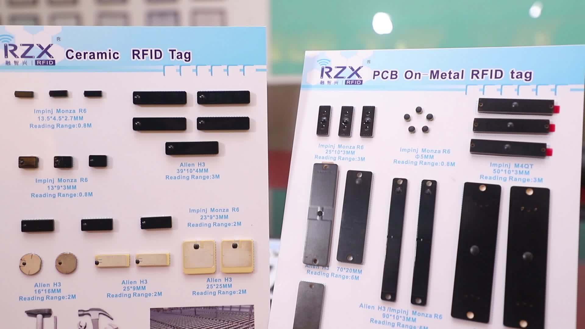 Harsh Environment Ip68 Uhf Ceramic On Metal Rfid Tag / Sticker For ...